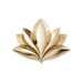 Exclusive Gold Lotus Logo - 3D Emblem Design (1024x1024 JPG) - Etsy