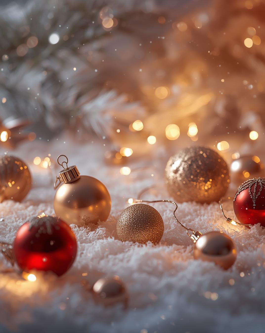 Luxury Christmas Background – Elegant Holiday Design (digital Download ...