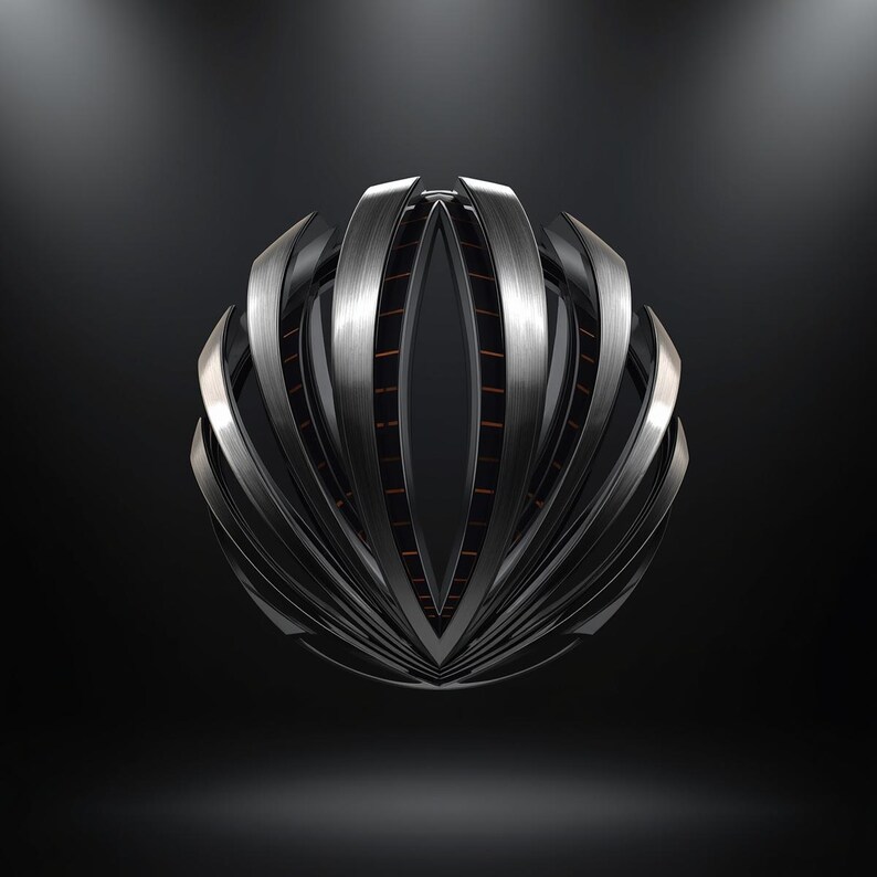 Luxury 3D Metallic Sphere Emblem Logo — Exclusive Modern Design | Full ...