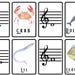 Music Note Flashcards, Treble Bass Clef Flashcards, Music Flashcards ...