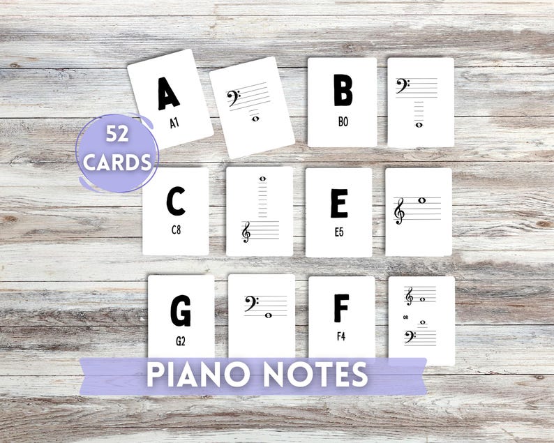 Music Flashcards, Piano Flashcards, Music Notes, Music Symbols, Music ...