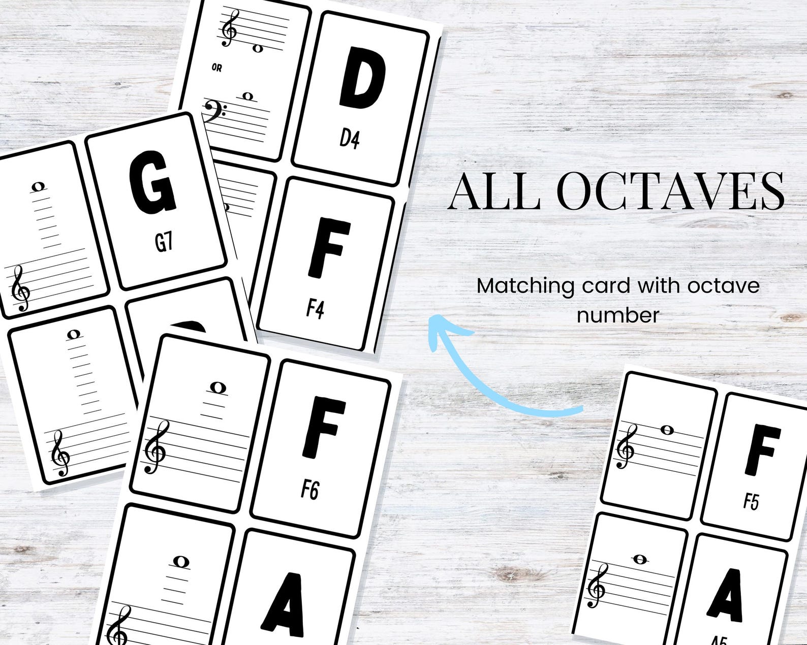 Music Flashcards, Music Note Flashcards, Piano Flashcards, Note Reading ...