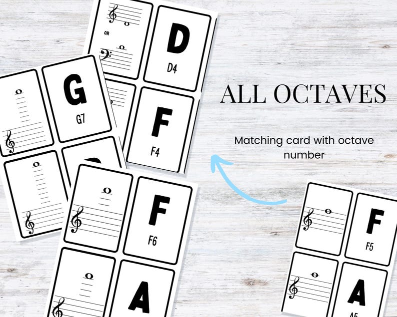 Music Flashcards, Music Note Flashcards, Piano Flashcards, Note Reading ...