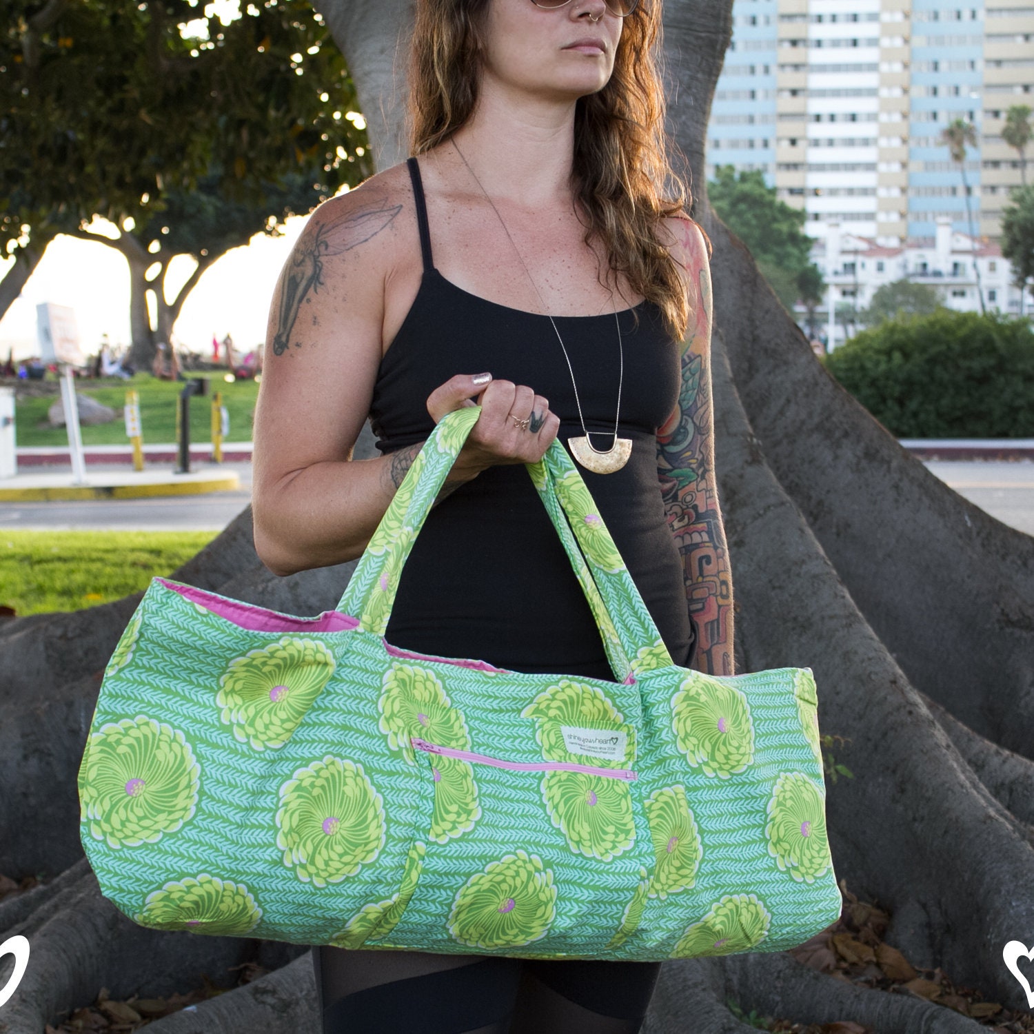 Dilly Dally Yoga Bag, Yoga Mat Bag, Shoulder Yoga Mat Bag, Shoulder ...