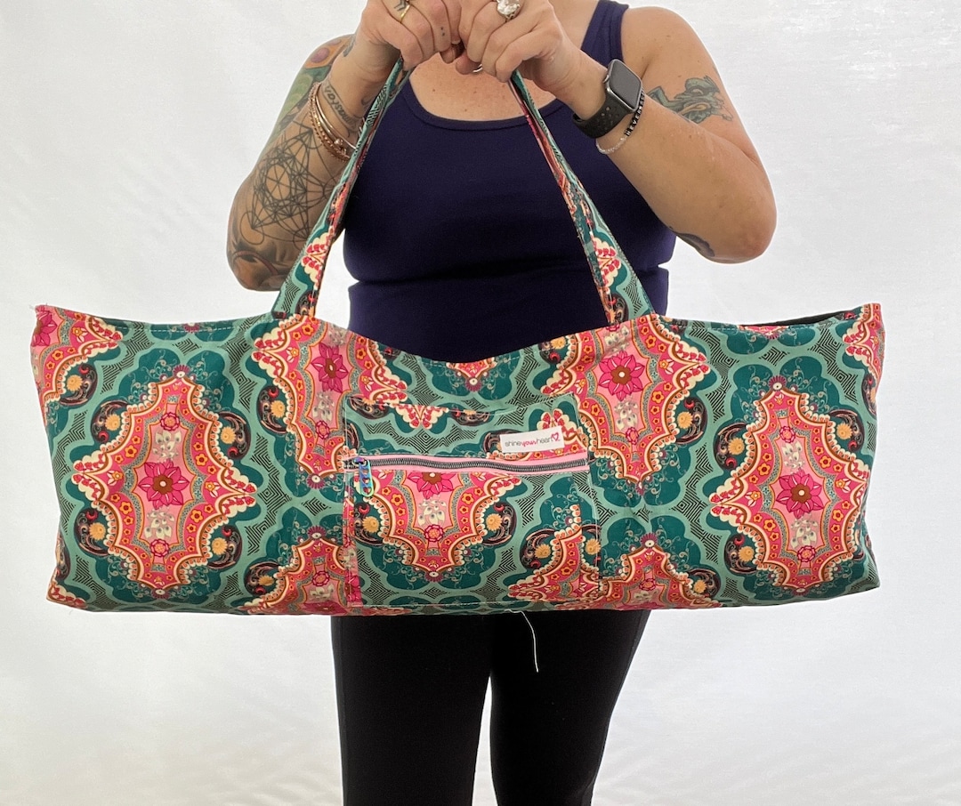 Boho Boutique Yoga Bag, Yoga Mat Bag, Shoulder Yoga Bag, Fashion Yoga ...