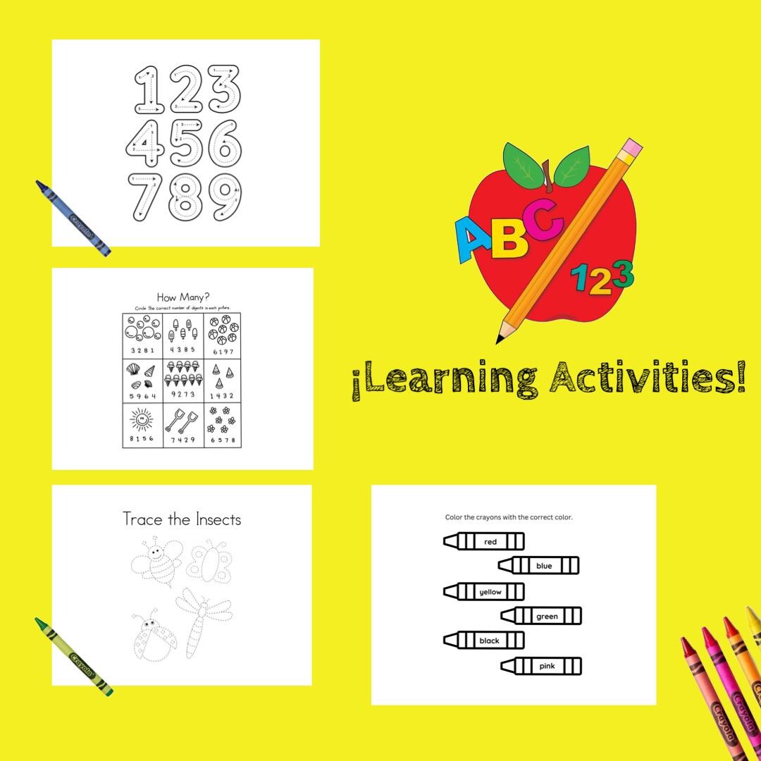 Learning Pages - Etsy