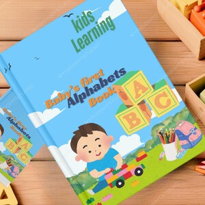 Baby’s First Alphabet Book | Printable Kids Learning Book | ABC ...