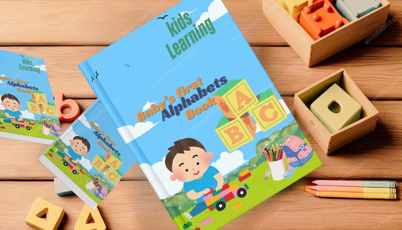 Baby’s First Alphabet Book | Printable Kids Learning Book | ABC ...