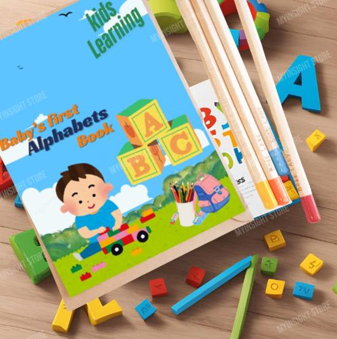 Baby’s First Alphabet Book | Printable Kids Learning Book | ABC ...
