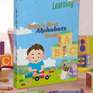 Baby’s First Alphabet Book | Printable Kids Learning Book | ABC ...