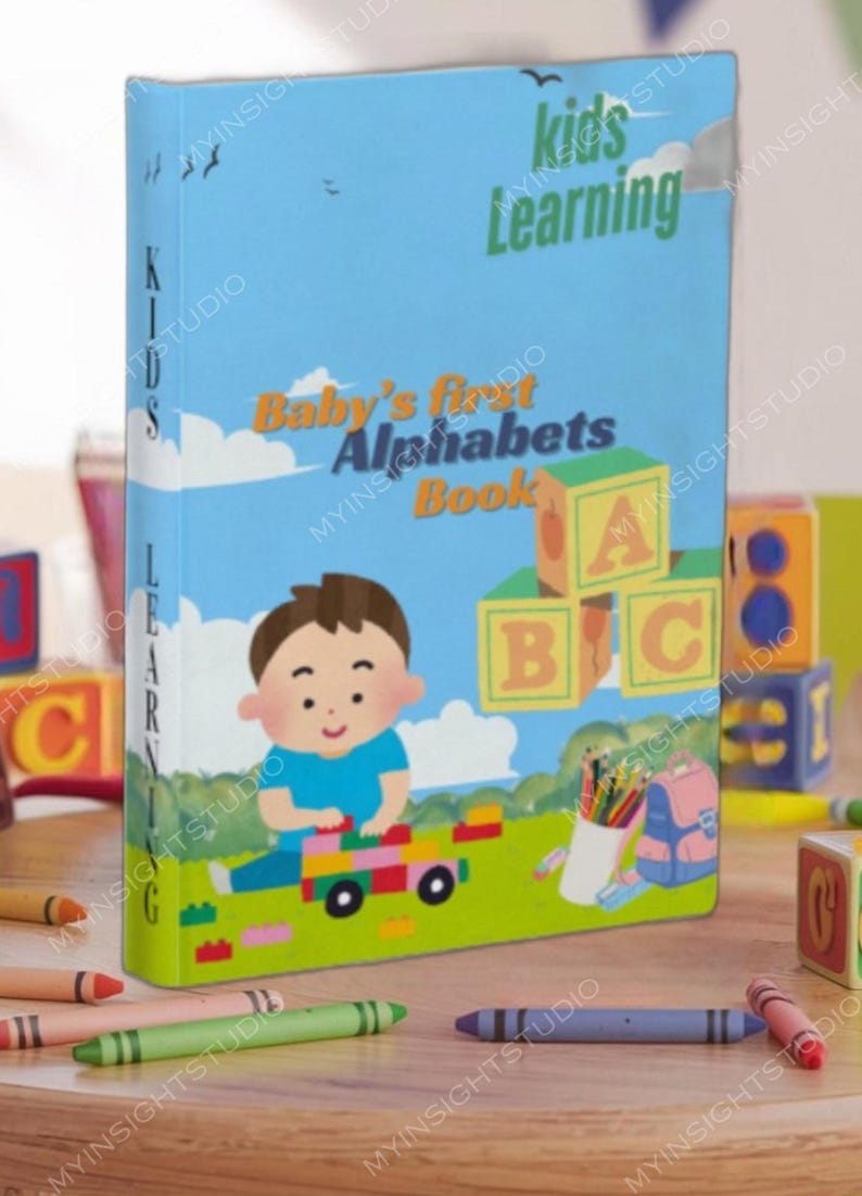 Baby’s First Alphabet Book | Printable Kids Learning Book | ABC ...