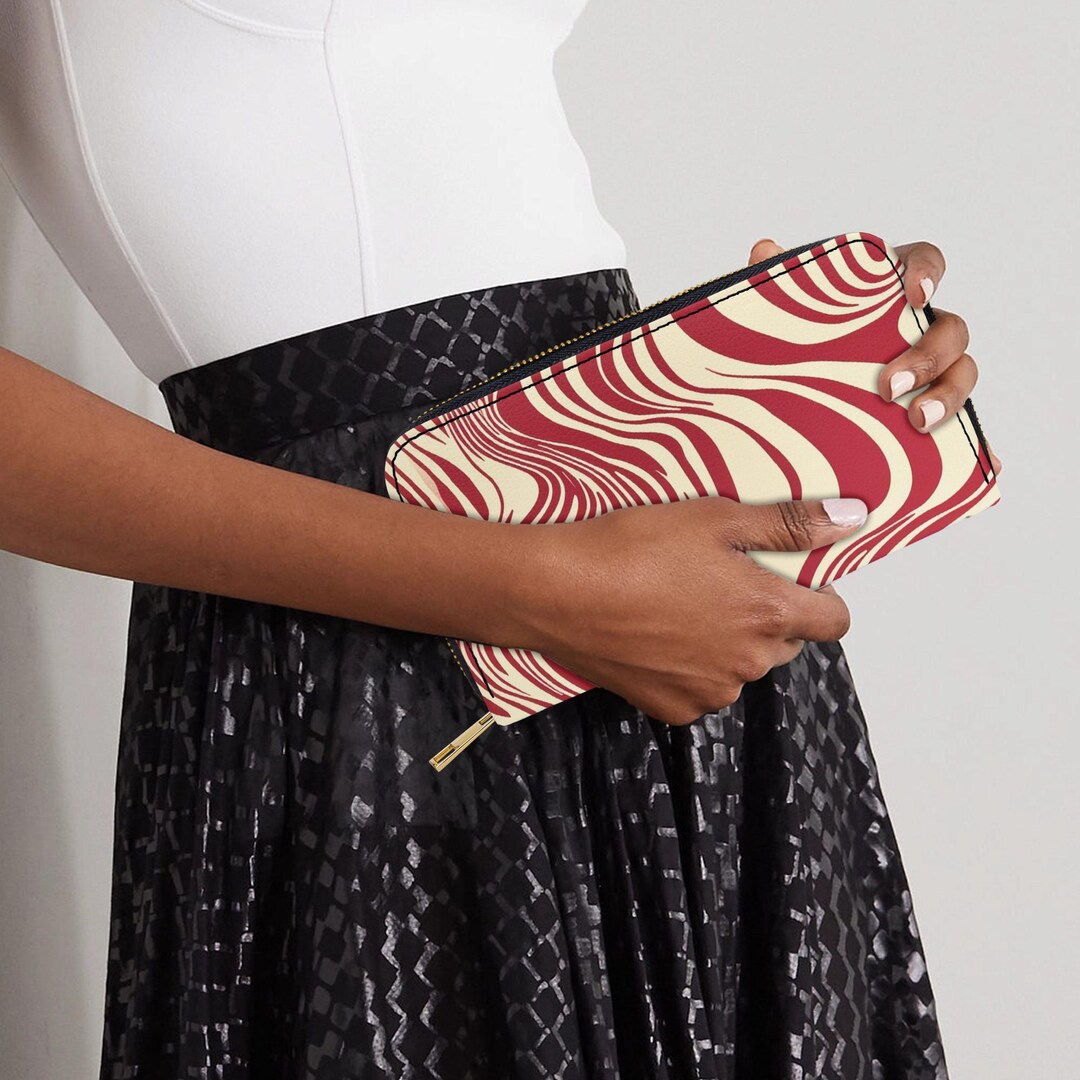 Delta Sigma Theta Zebra Print Wallet - Etsy