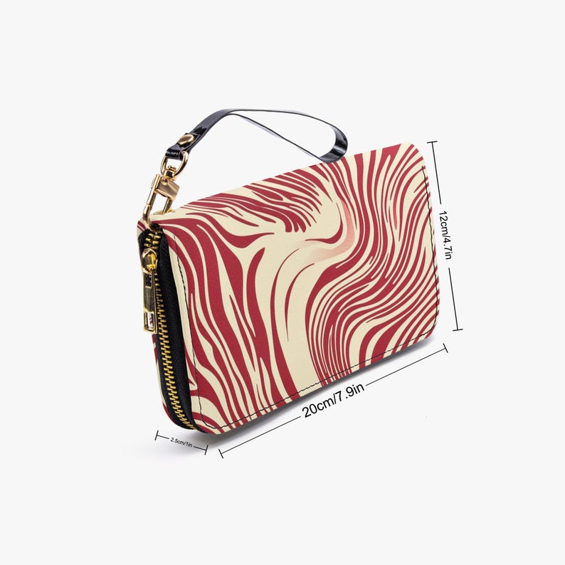 Delta Sigma Theta Zebra Print Wallet - Etsy