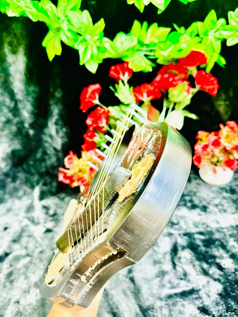 10-string Mega-size Celtic Lyre Harp Handcrafted Irish Lyre With Free ...