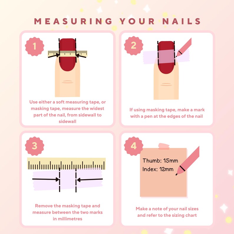 Gravity | Lute Inspired Press-on Nails | Hand Painted Full Gel Press ...