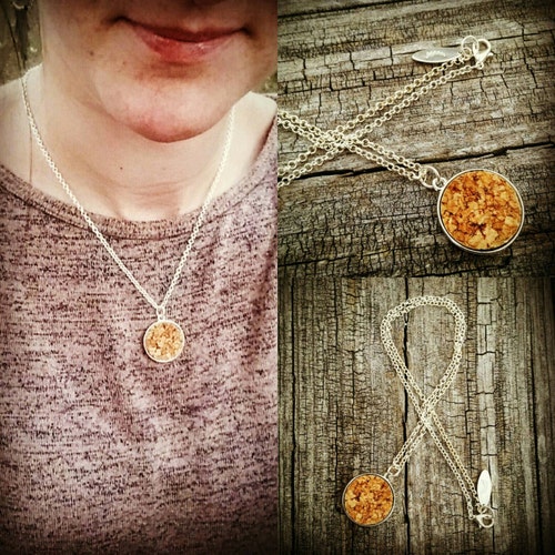 Cork Diffuser Necklace - Etsy