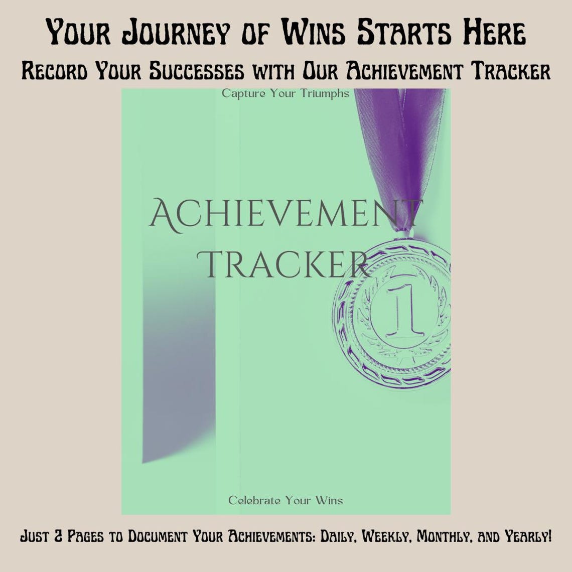 Best ACHIEVEMENT TRACKER. Track Your Wins and Reach Your Goals! Only 2 ...