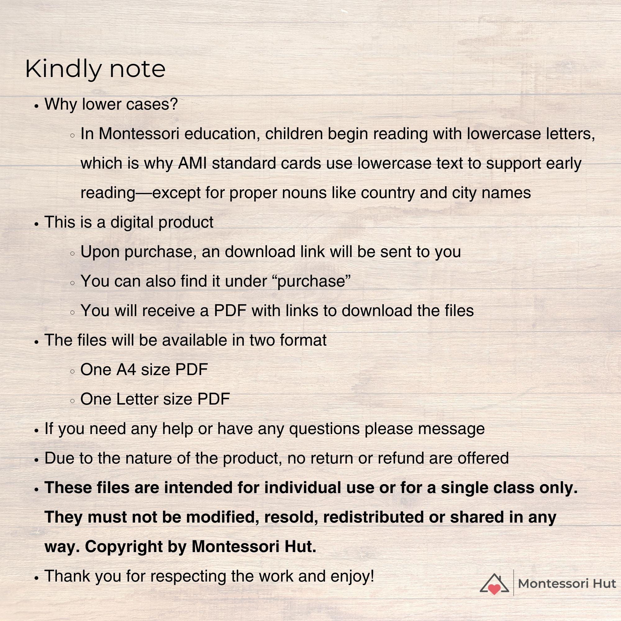 15 Dinosaurs - Montessori 3 Part Cards • Flash Cards Three Part Cards ...