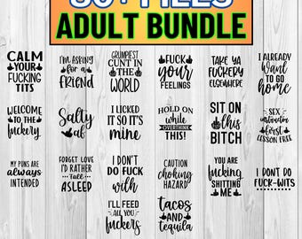 Adult Svg Bundle, Funny Adult Bundle, Funny Svg Bundle, Shirt Bundle ...