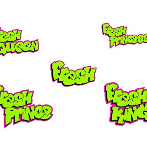 Fresh Prince SVG Fonts: Alphabet & Clip Art (digital Download) - Etsy