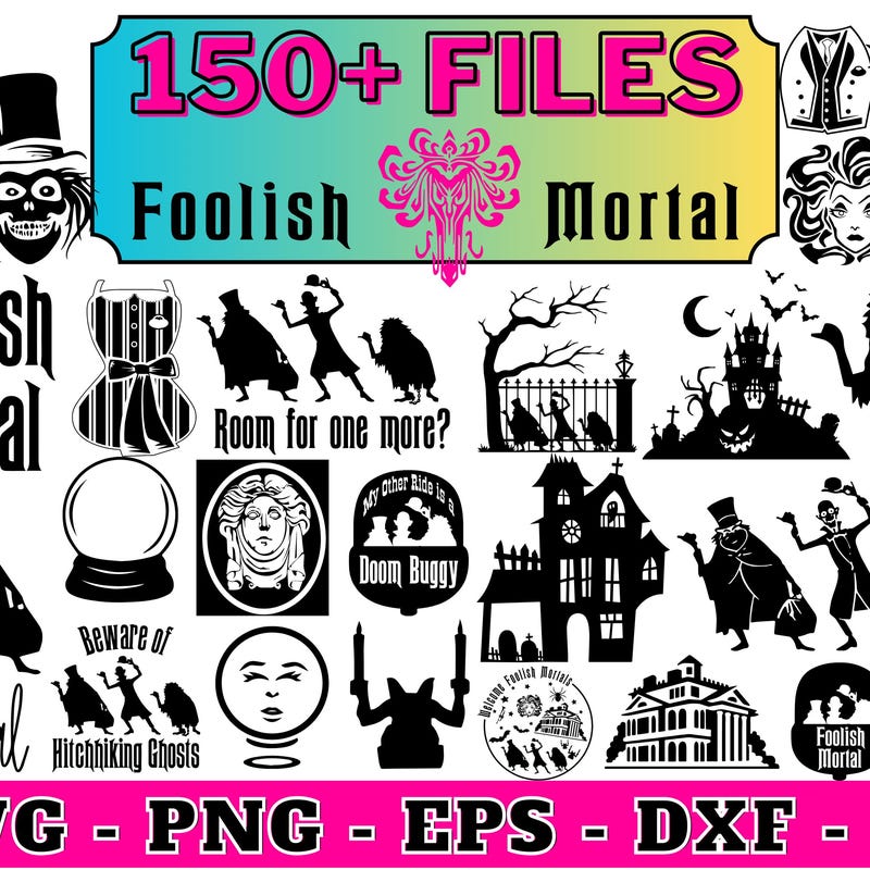 Haunted Mansion Svg - Etsy