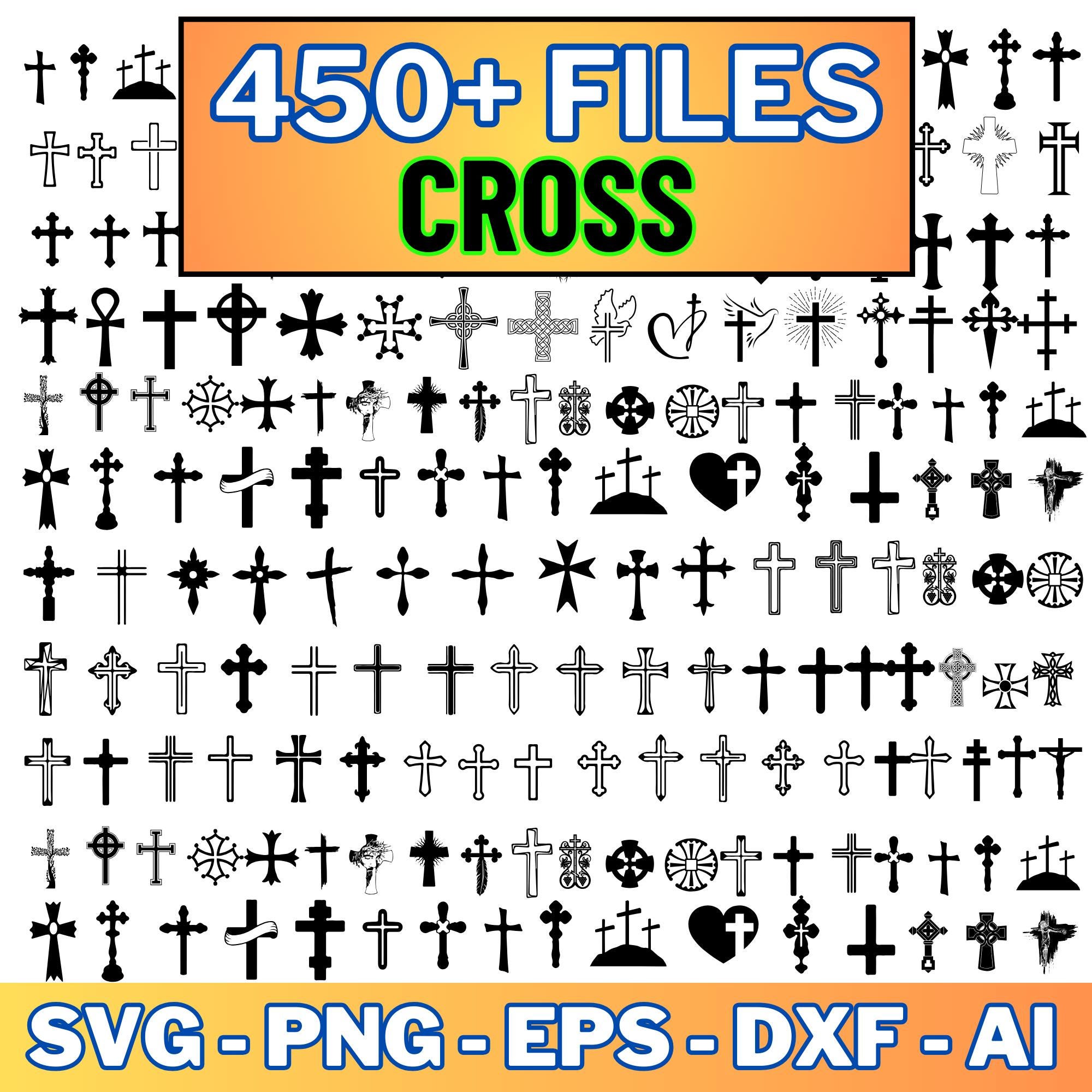 Cruz SVG, Paquete Cross Svg, Cruz Png, Grunge Cruz Svg, Jesús Cruz Svg ...