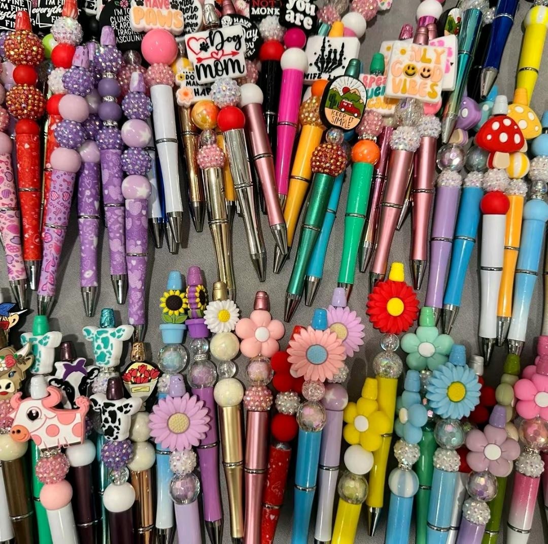 Cute, Hand Beaded Ballpoint Pens Customizable, You Choose the Theme and ...
