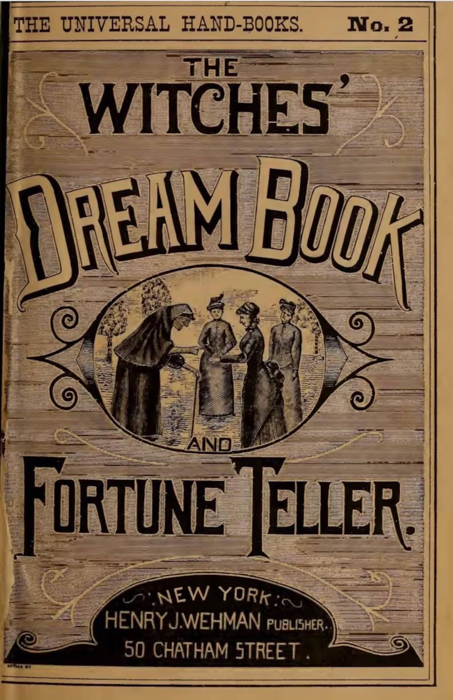 Rare 1800s Witches Dream Book Meaning Ebook & Fortune Teller Instant ...