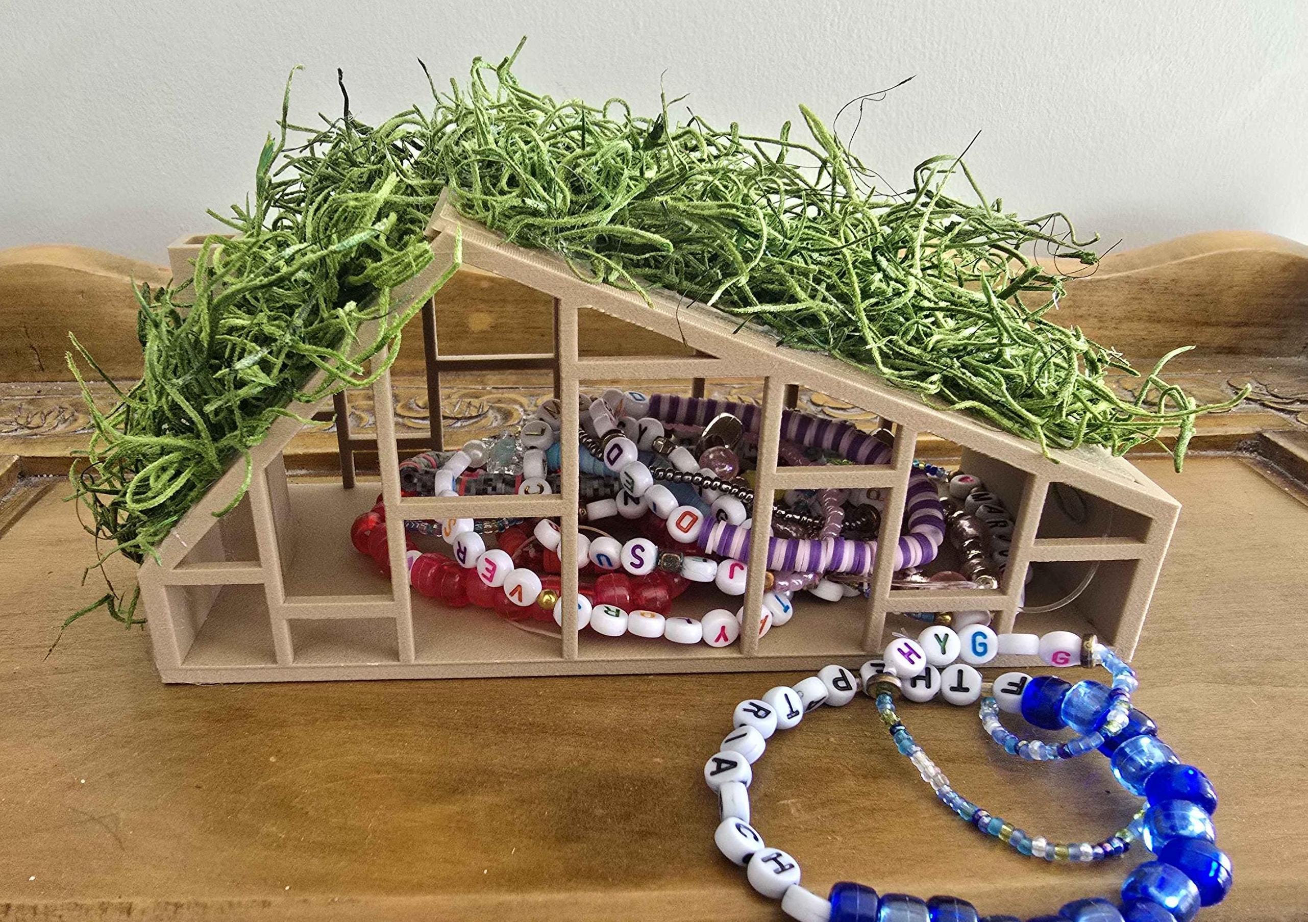 Folklore Inspired Cabin Bracelet Display, Friendship Bracelet Holder - Etsy