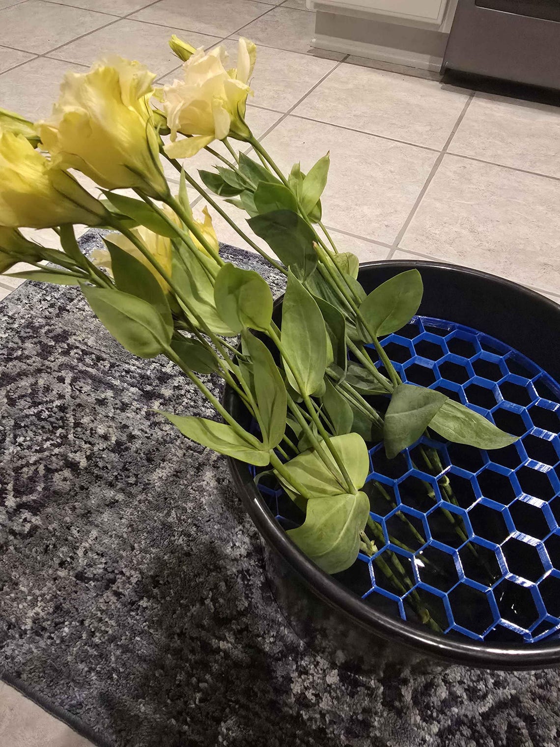 Plant Flower Stem Grid Holder Insert for Buckets, Multiple Sizes, Packs ...