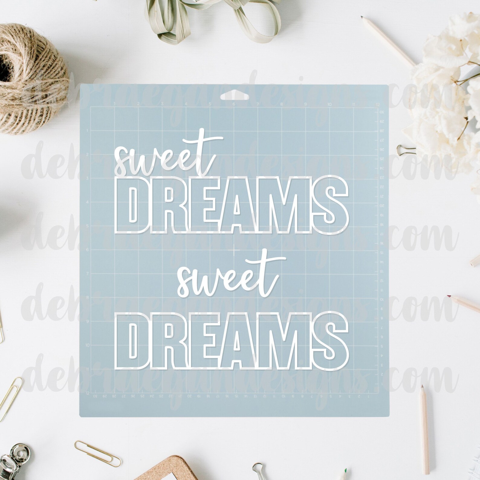 Sweet Dreams Title Digital Cut File SVG PNG JPEG - Etsy