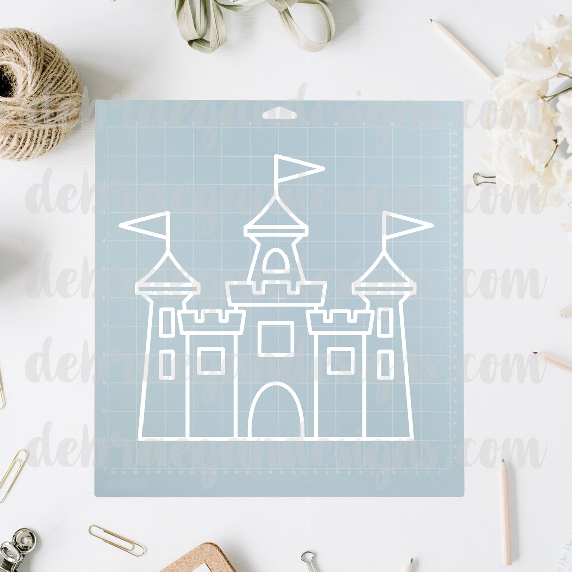 Sandcastle Digital Cut File SVG, PNG, JPEG Silhouette Cameo, Cricut ...