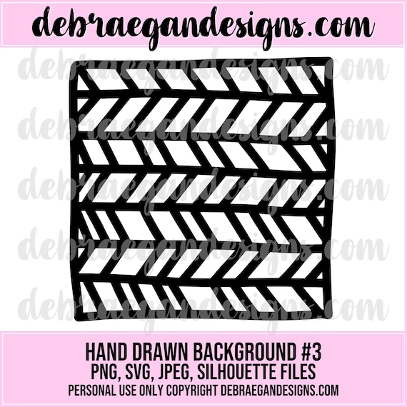 Hand Drawn Background 3 Hand Drawn SVG PNG JPEG | Etsy