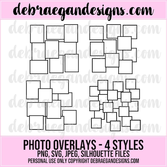 Scrapbook Die Cut Overlays
