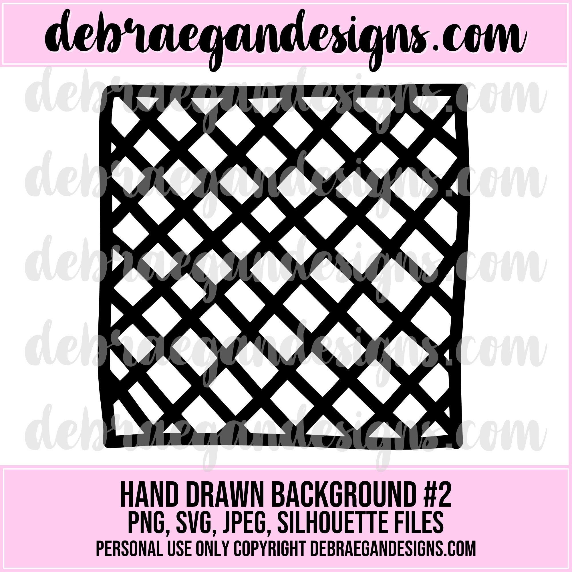 Hand Drawn Background 2 - Lattice - Hand Drawn SVG, PNG, JPEG ...
