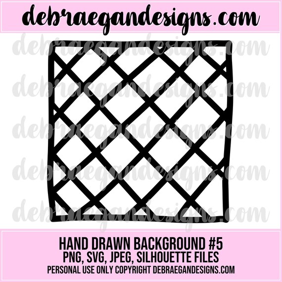 Hand Drawn Background 5 Hand Drawn SVG PNG JPEG | Etsy