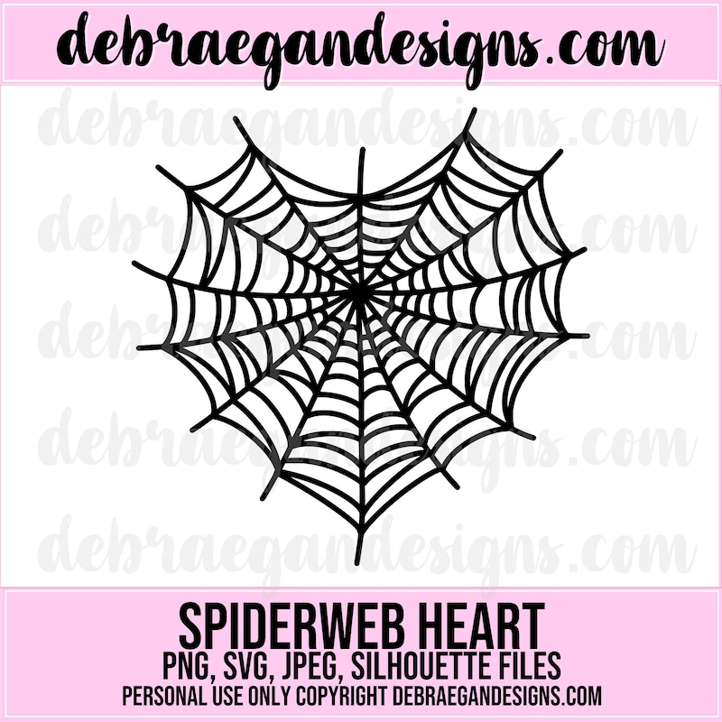 Heart Spider Web - Etsy