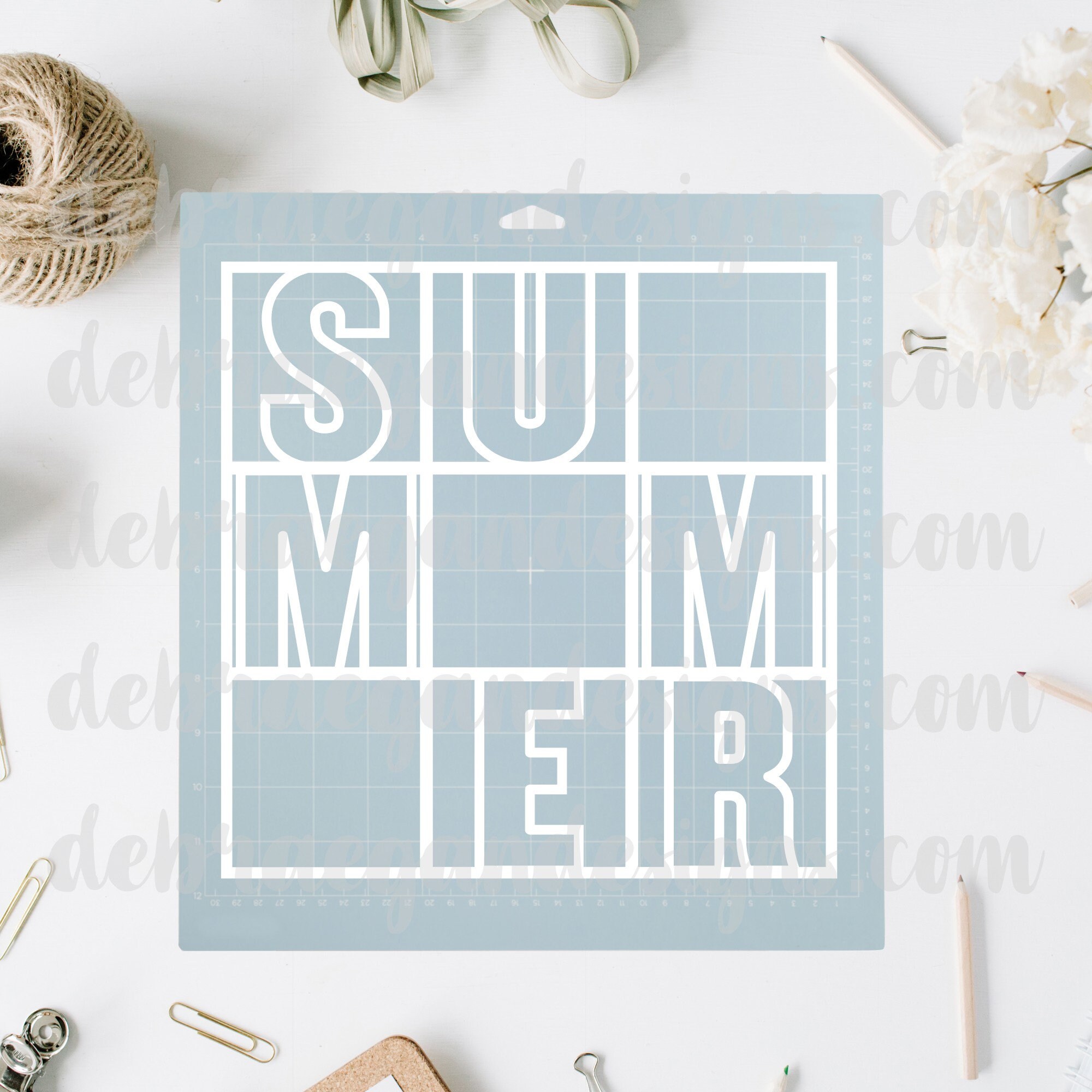 Seasons Grid Digital Cut File SVG, PNG, JPEG Cricut, Cameo Scrapbook ...