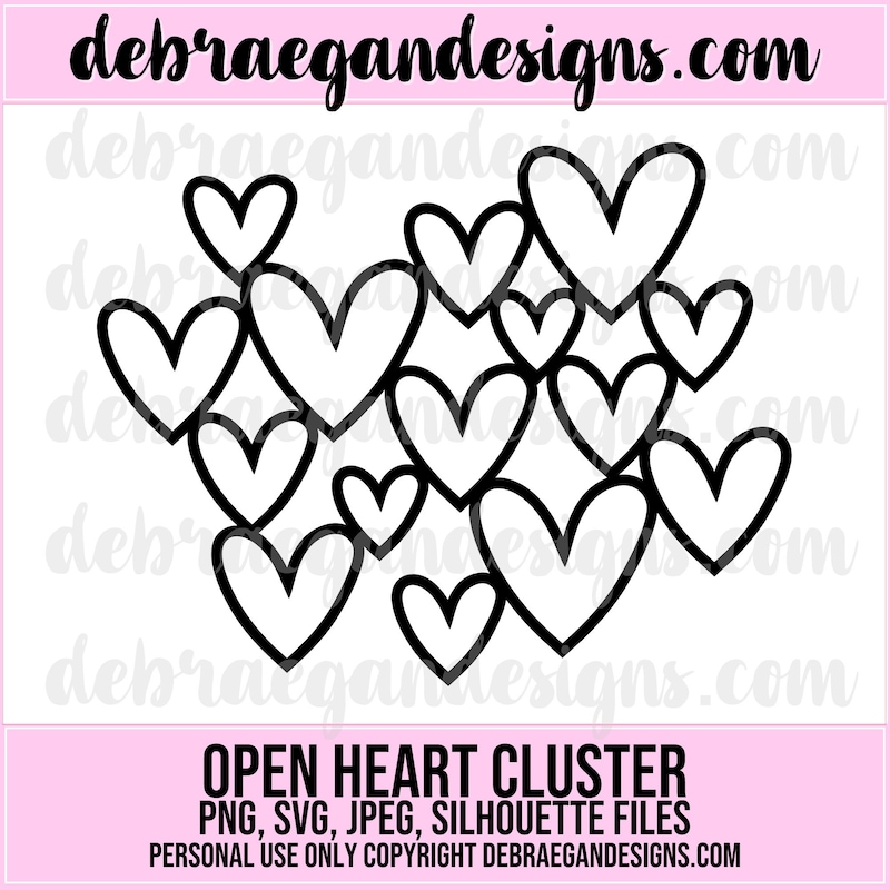 Heart Svg Files - Etsy