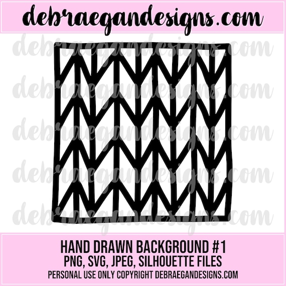 Hand Drawn Background 1 Hand Drawn SVG PNG JPEG Arrow | Etsy
