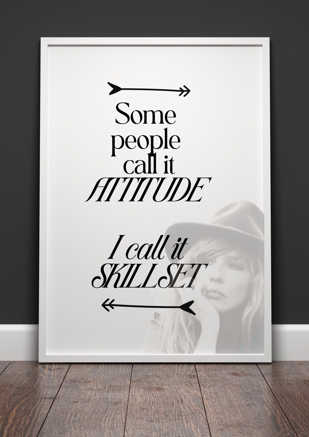 Beth Dutton Printable Wall Art – "some People Call It Attitude" Quote ...