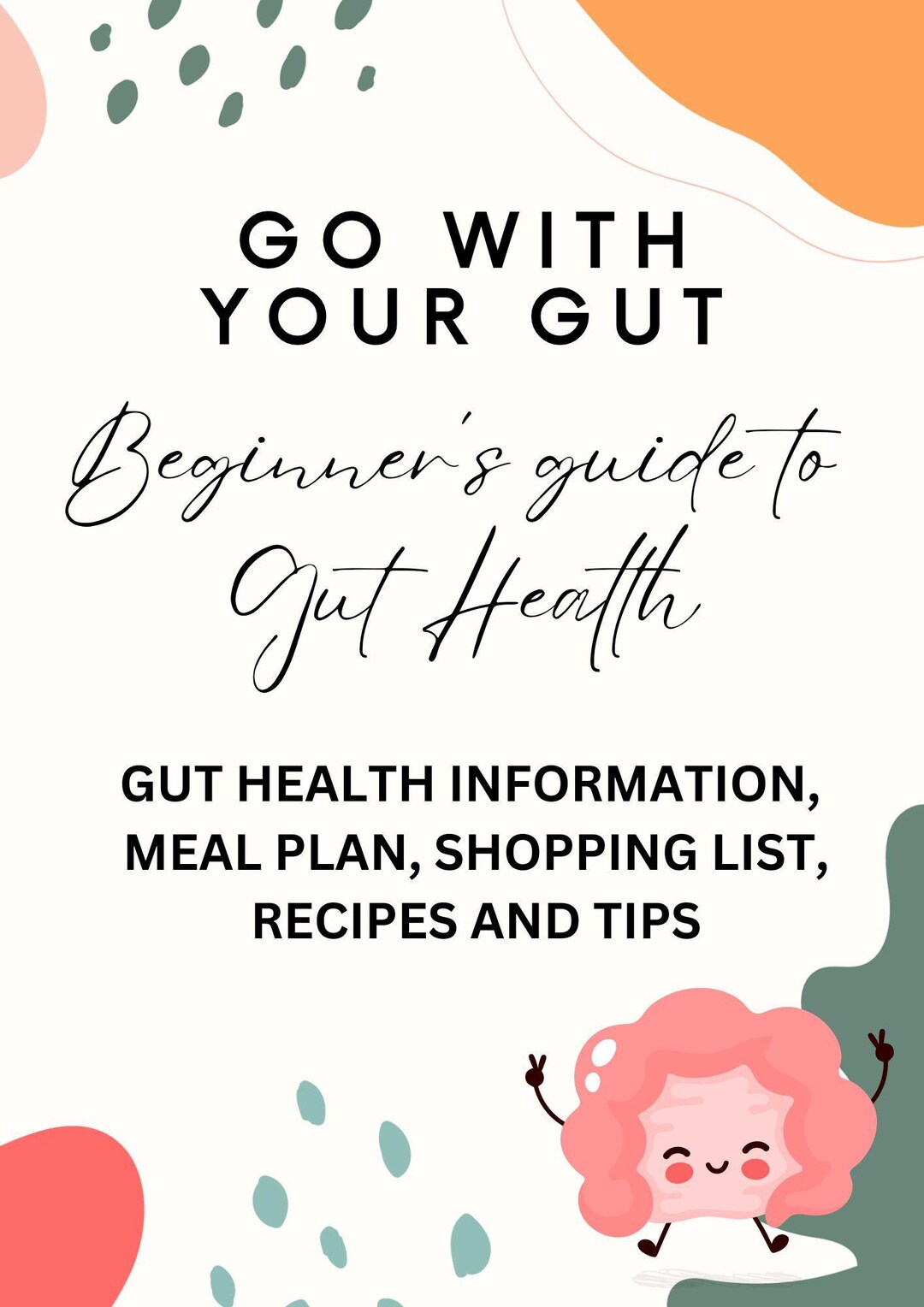 Gut Health Beginner's Guide, Recipes, Tips (PDF Download) - Etsy