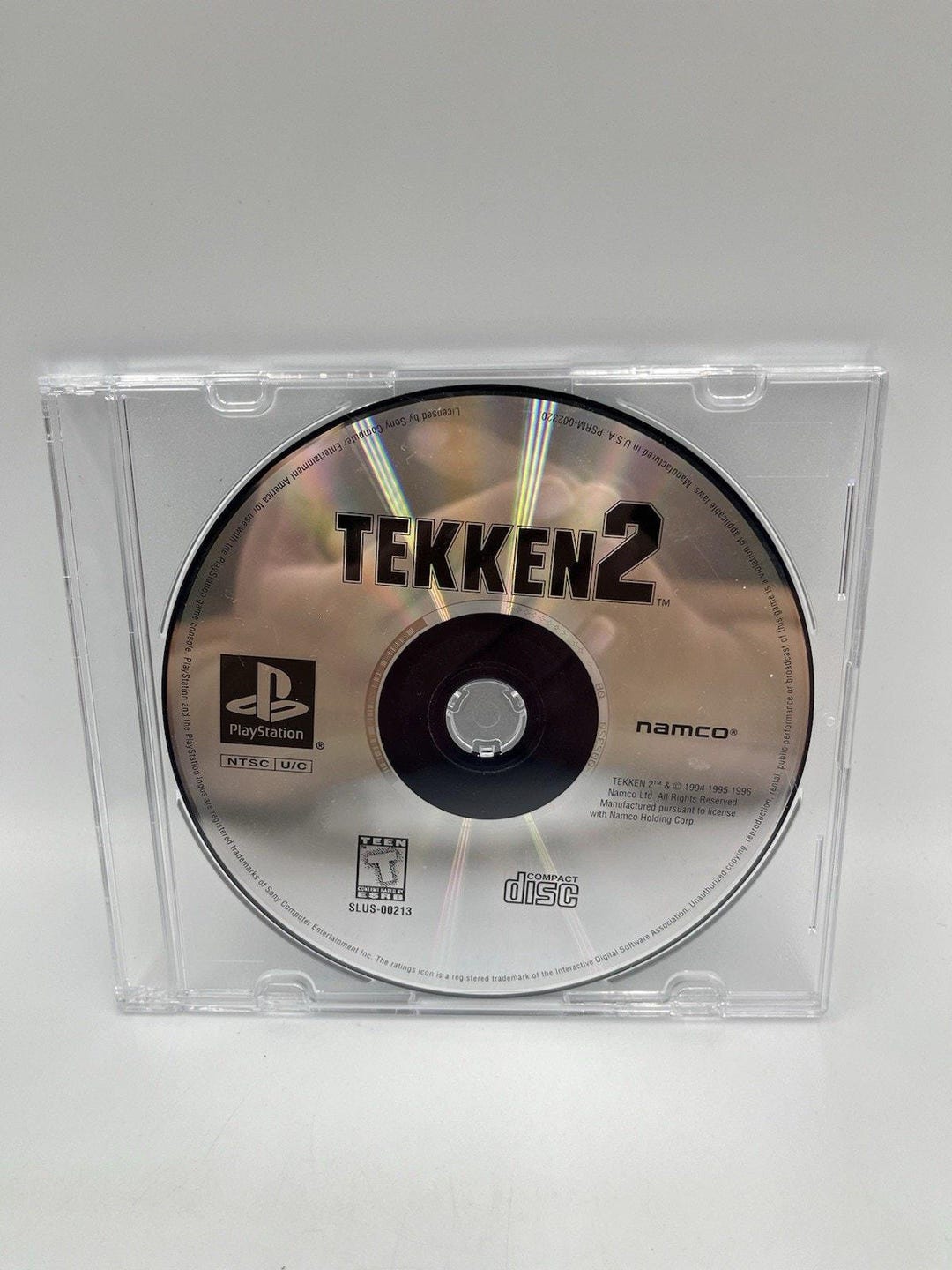 Tekken 2 Sony Playstation 1 PS1 Video Game Namco - DISC ONLY With Case ...