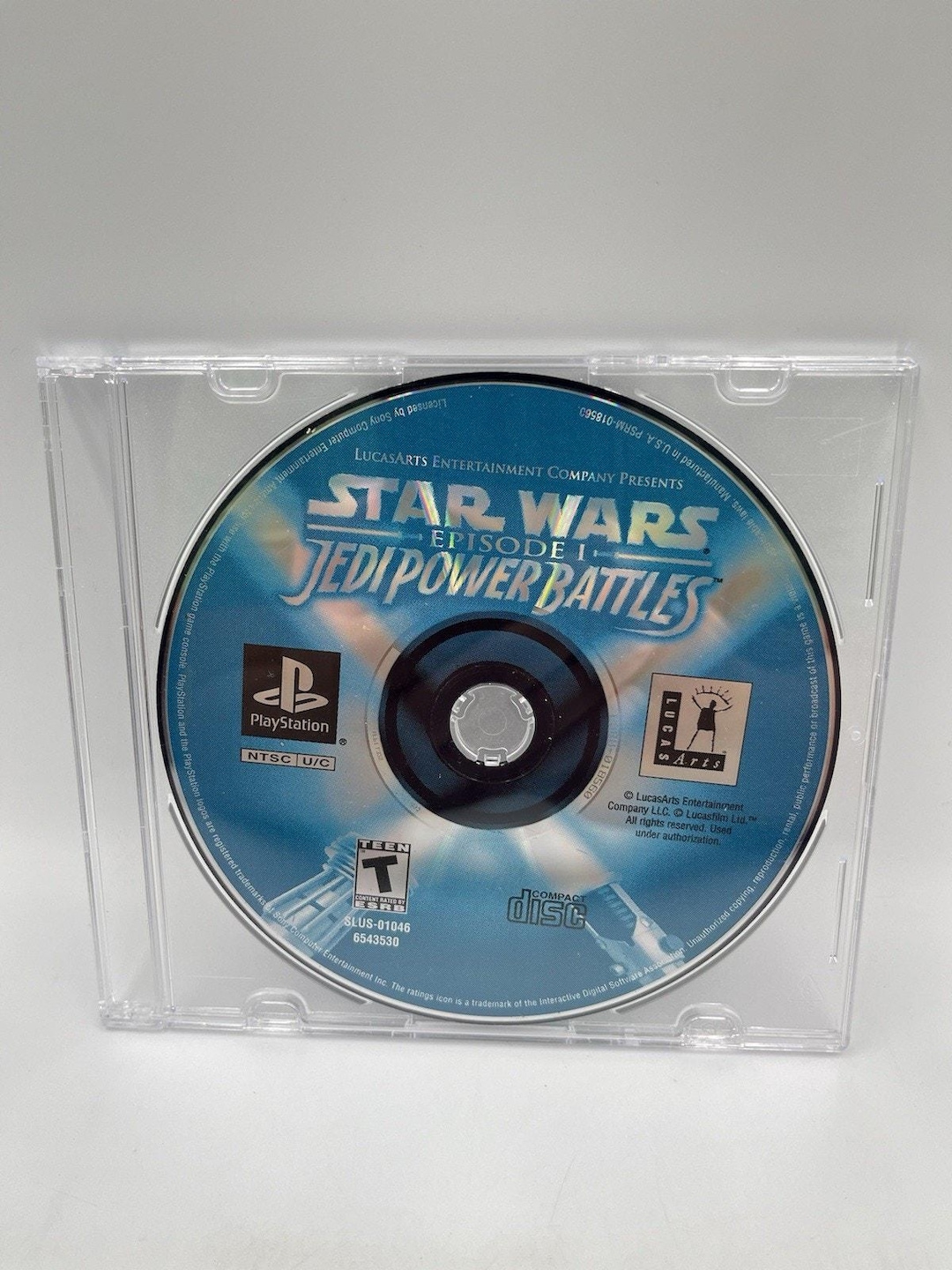 Star Wars Episode I Jedi Power Battles Playstation 1 2000 With Case - Etsy