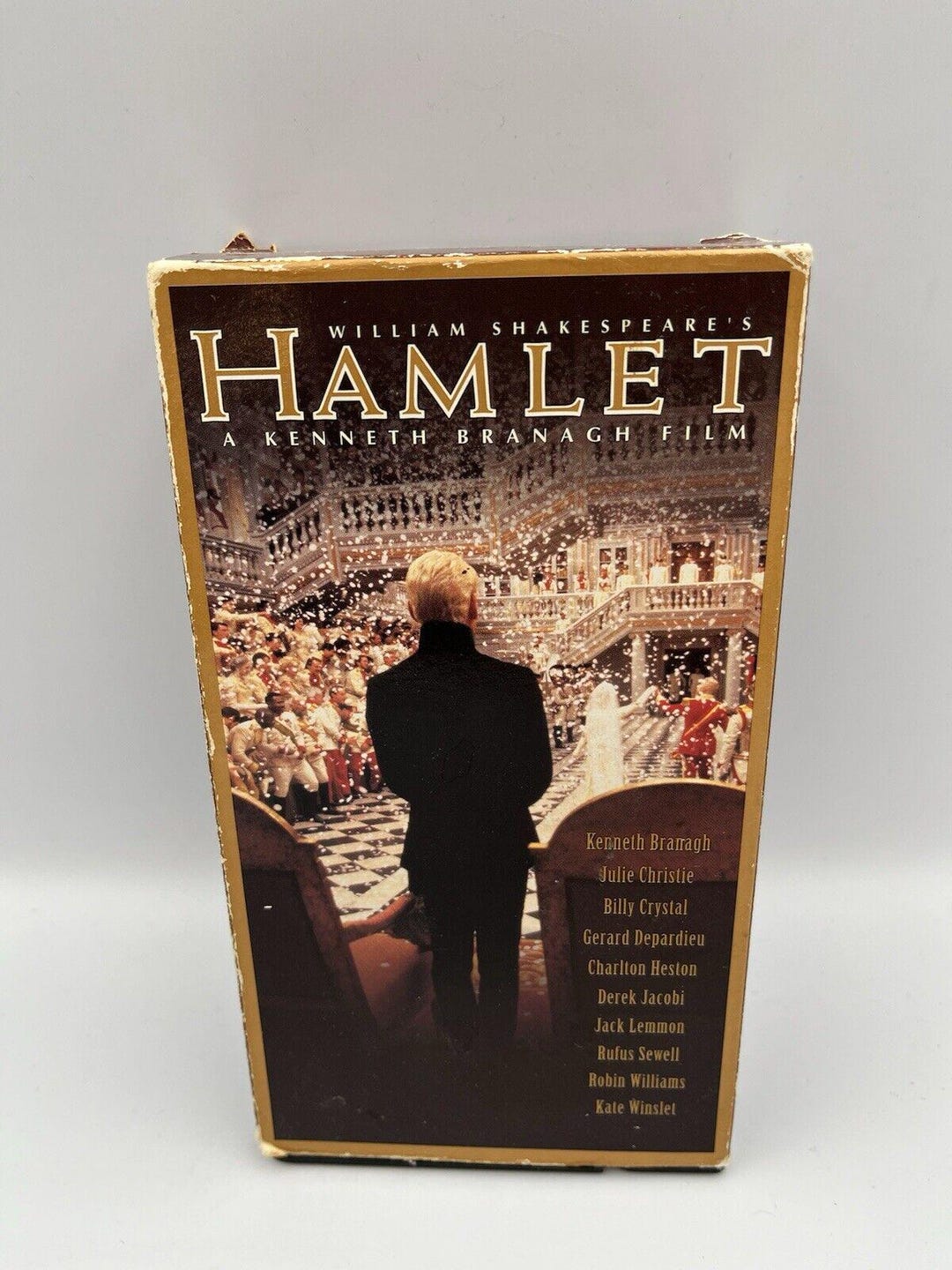 Hamlet VHS 2 Tape Shakespeare New Kate Winslet Billy Crystal Robin ...
