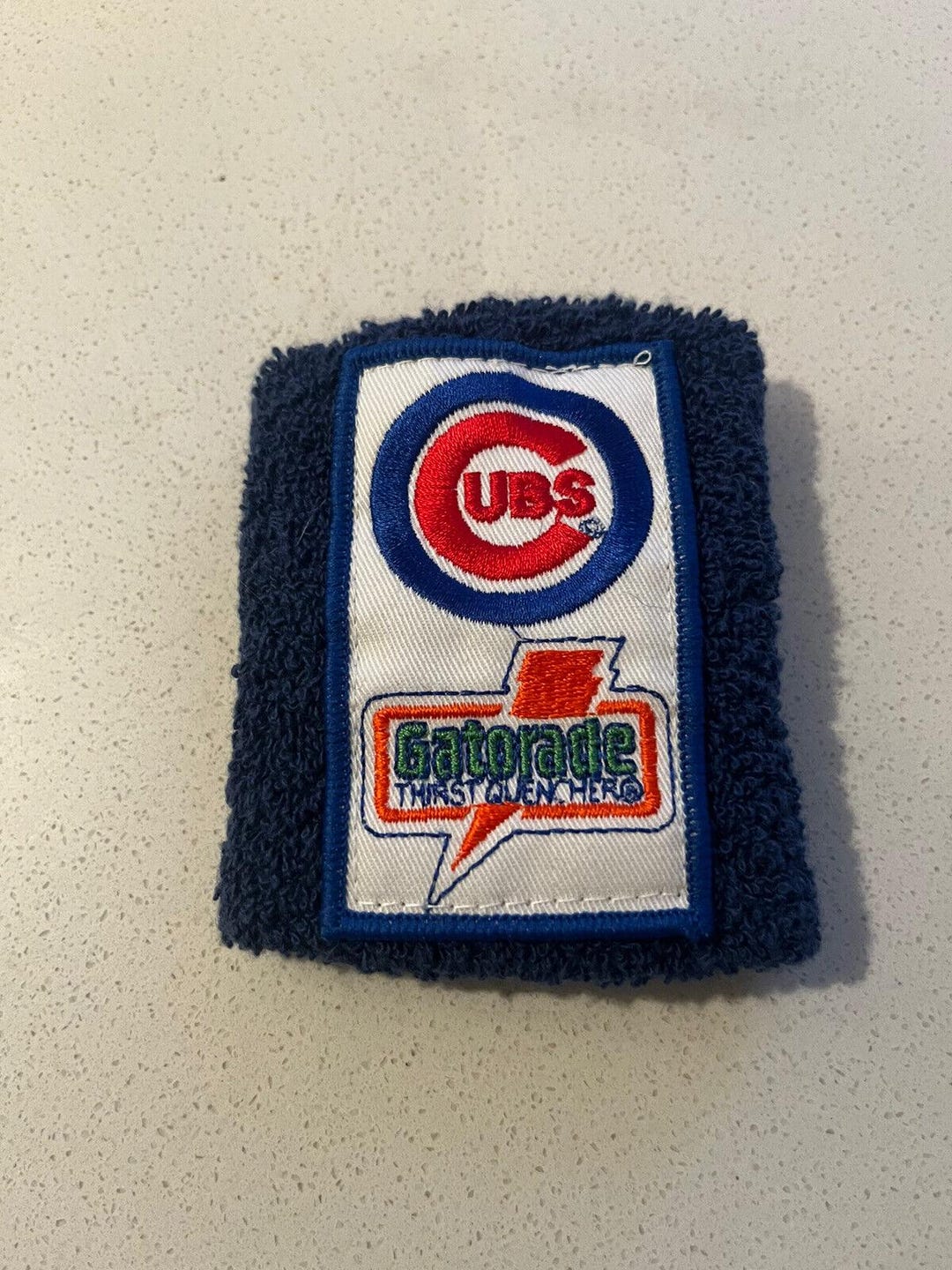 Vintage Chicago Cub Gatorade Wristband Sweatband - Etsy