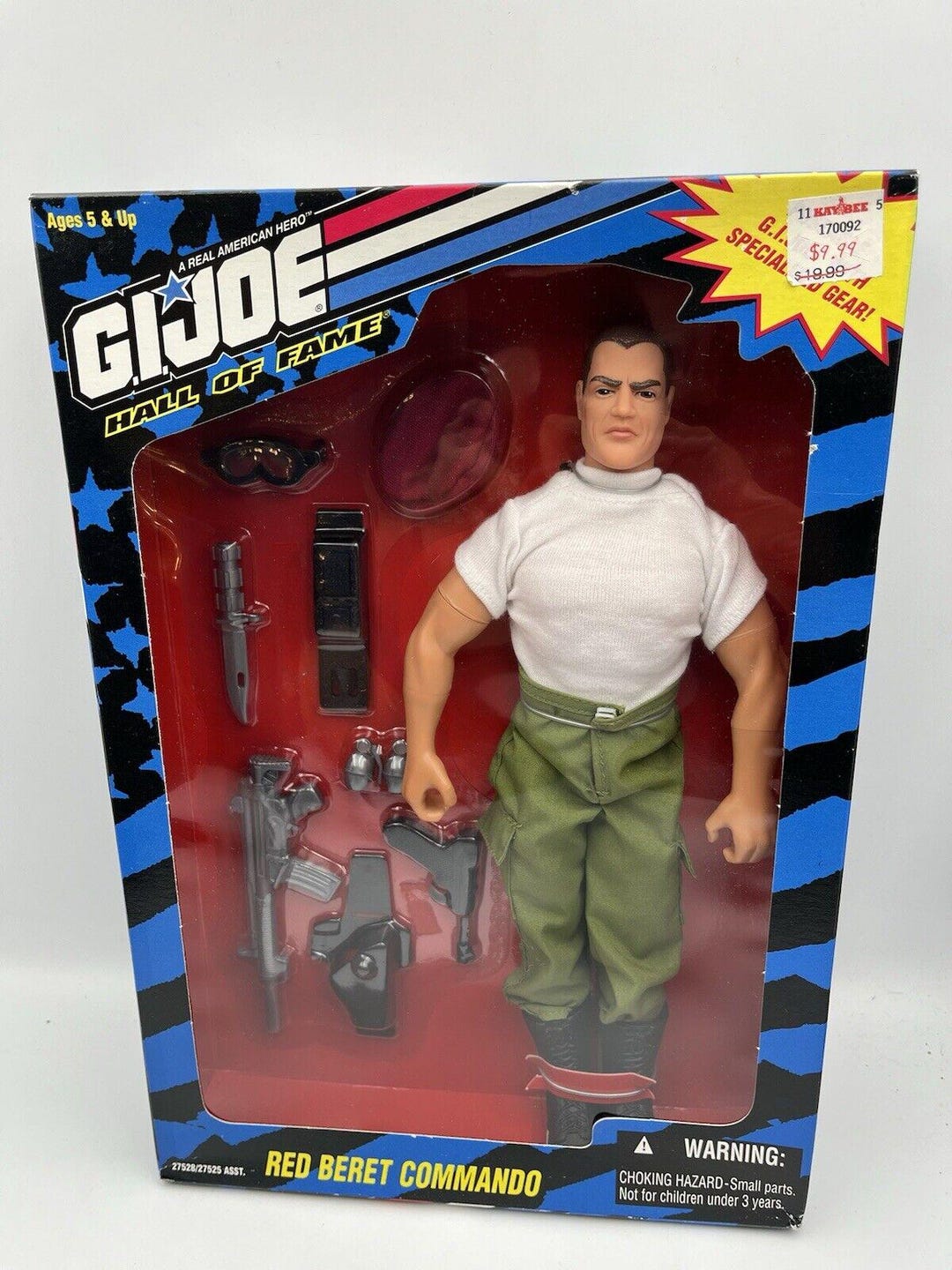GI Joe Hall of Fame Red Beret Commando Kenner Action Figure 1995 - Etsy