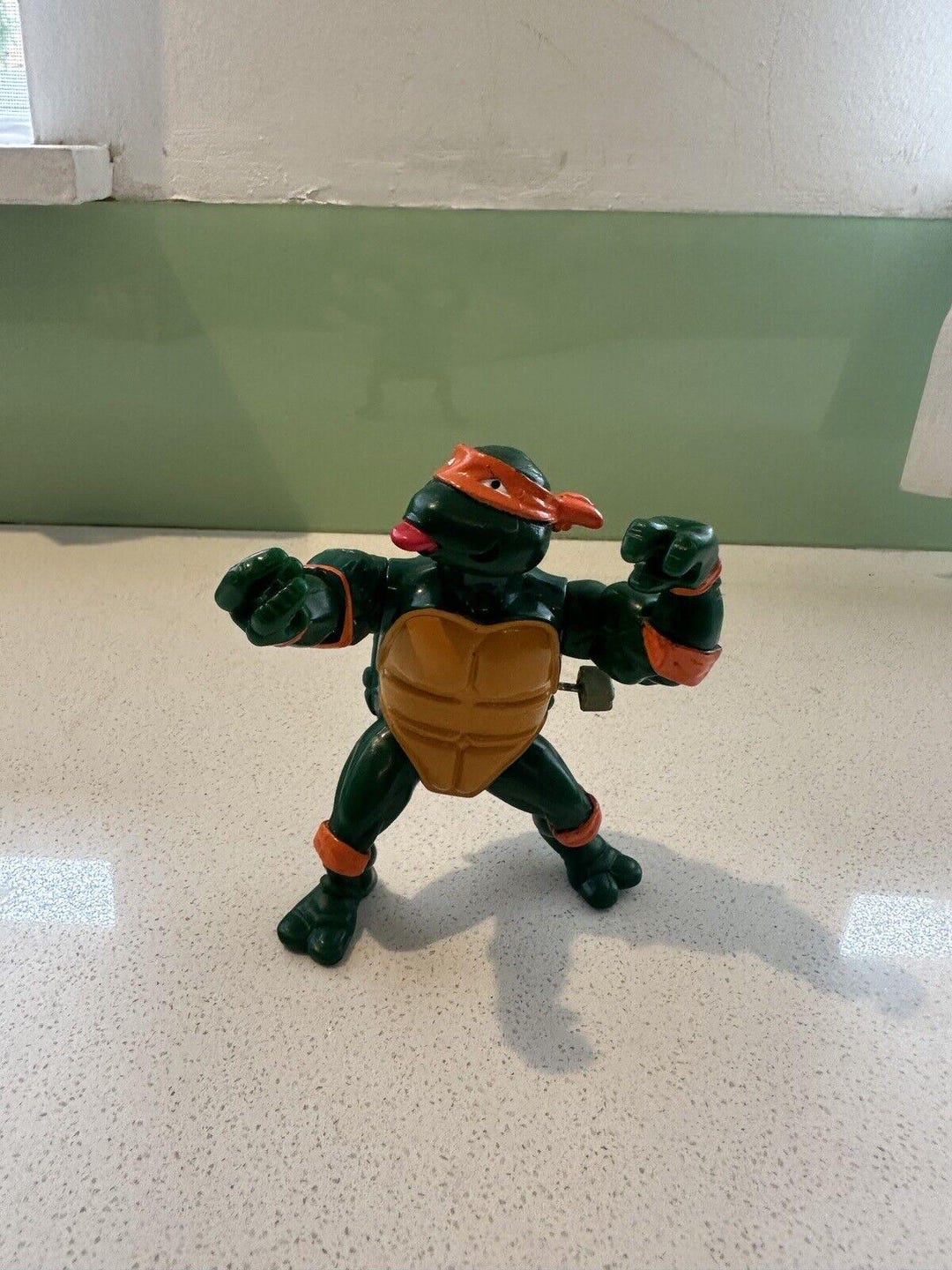 Vintage Teenage Mutant Ninja Turtles Michaelangelo Wind up Figure Tmnt ...