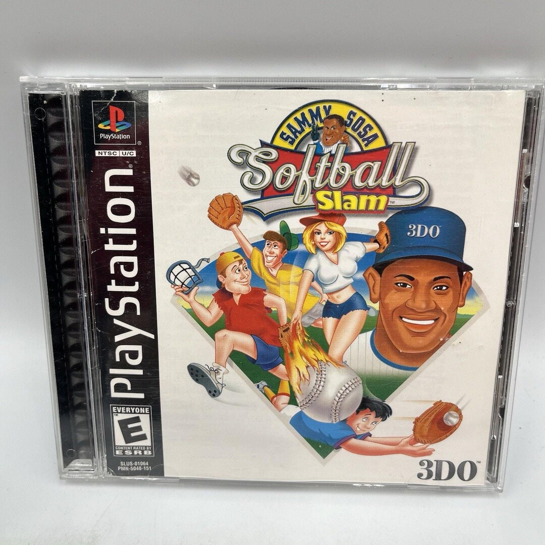 Sammy Sosa Softball Slam - PS1 Complete in Box - Tested! - Etsy