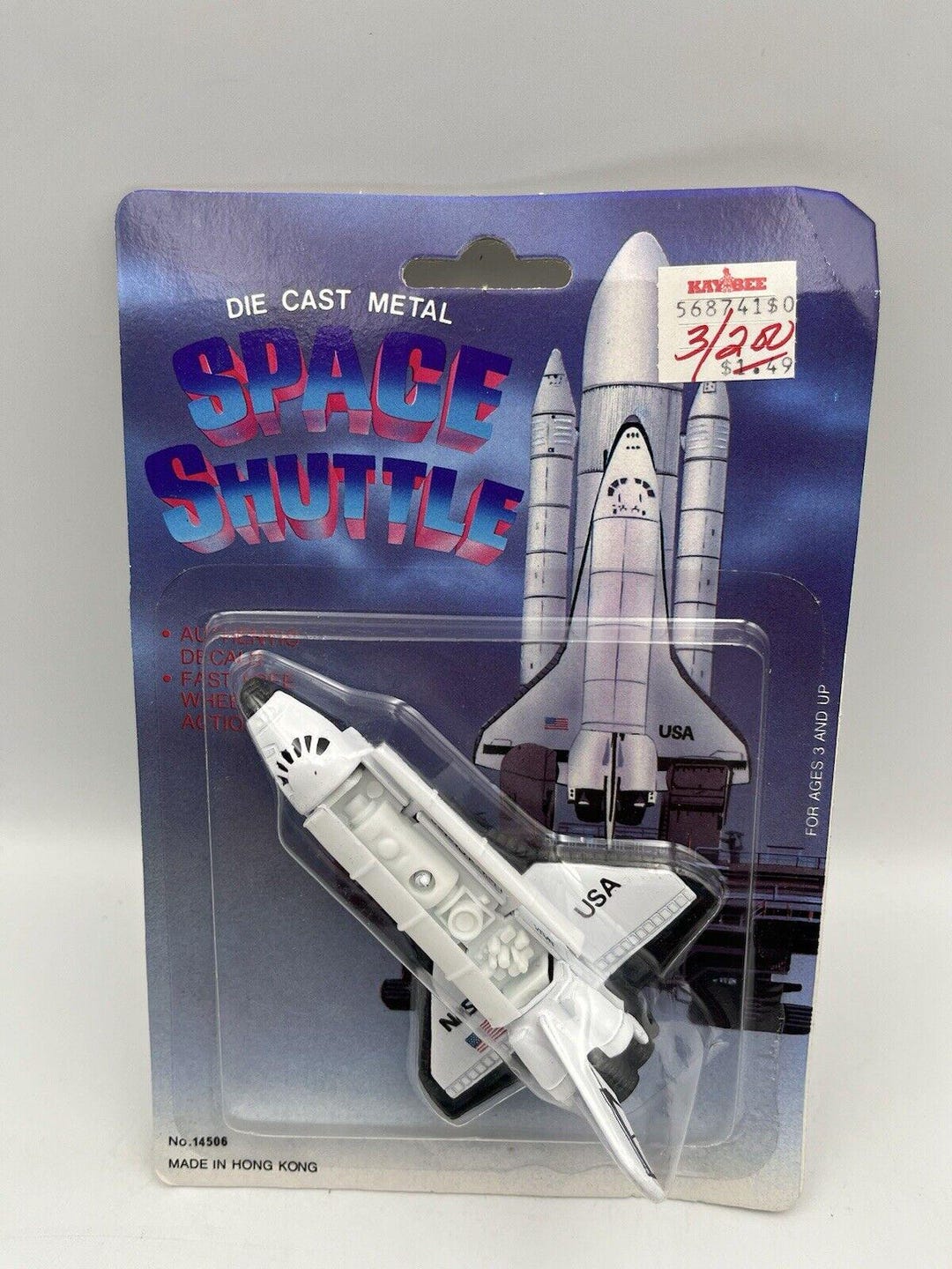 Vintage Space Shuttle Die Cast Metal Replica Unopened - Etsy